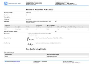 First Article Inspection Form template: Free & editable report template
