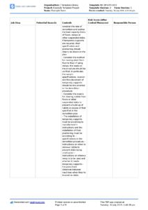 Safe Work Method Statement for Demolition - Demolition Works SWMS