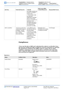Safe Work Method Statement for Demolition - Demolition Works SWMS