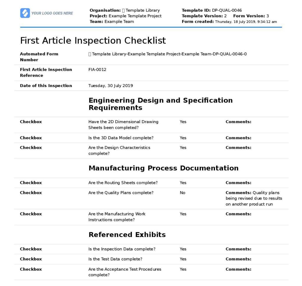 First Article Inspection Software: Streamline your FAI processes
