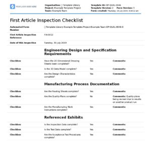 First Article Inspection Software: Streamline your FAI processes