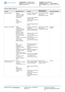 Solar Installation Safe Work Method Statement (Free, editable SWMS)