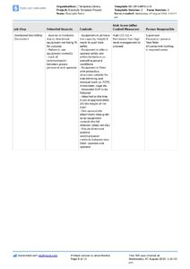 Tree Felling and Tree Removal Safe Work Method Statement (SWMS)
