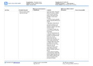 Carpentry Safe Work Method Statement [Free + editable SWMS]
