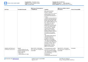 Carpentry Safe Work Method Statement [Free + editable SWMS]