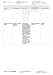 Example Safe Work Method Statement: Use or copy this example SWMS