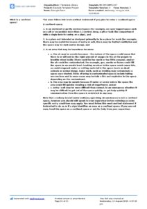 Example Safe Work Method Statement: Use or copy this example SWMS