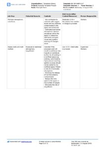 Confined Space Safe Work Method Statement // Editable SWMS doc