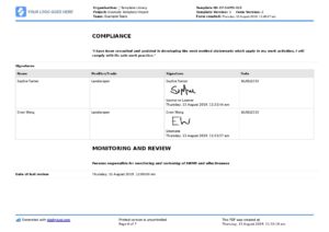 Landscaping Safe Work Method Statement (Free landscaping SWMS)