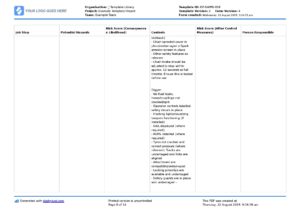 Safe Work Method Statement for Fencing (Free fencing SWMS)
