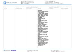 Safe Work Method Statement for Fencing (Free fencing SWMS)