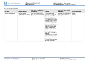Scaffolding Safe Work Method Statement (Free Scaffolding SWMS)