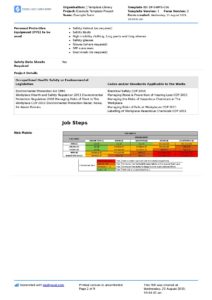 Water Truck Safe Work Method Statement (Free + editable SWMS)