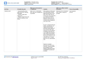 Cranes Safe Work Method Statement (Mobile cranes, truck, operations)