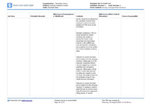 Cranes Safe Work Method Statement (Mobile cranes, truck, operations)