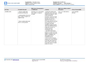 Cranes Safe Work Method Statement (Mobile cranes, truck, operations)