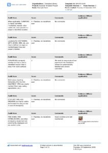 5S Audit Checklist template: Free and customisable checklist