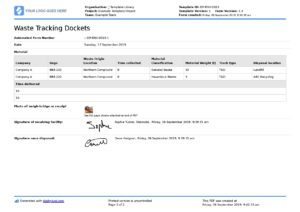 Better than a waste tracking spreadsheet: The smart waste tracking form