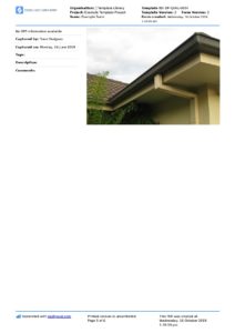 New Build Snag List: Customisable framework for any new build