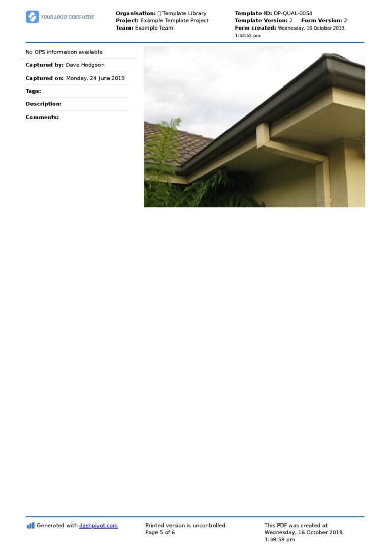 New Build Snag List: Customisable framework for any new build