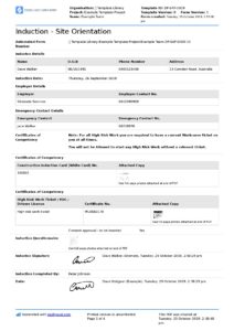 Site Induction: Here's what to know about site inductions