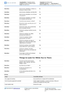 Truck Pre Start Checklist template (Free to use + editable)