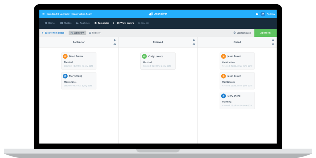Work Order Software for Contractors (Try the software free)