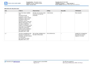 Field Inspection Report template (Free to use and better for reporting)