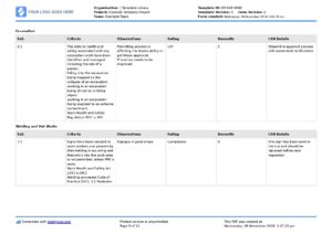 Field Inspection Report template (Free to use and better for reporting)