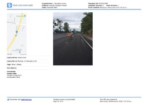 Field Inspection Report template (Free to use and better for reporting)