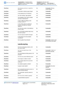 Commercial Building Inspection Checklist: Download as PDF