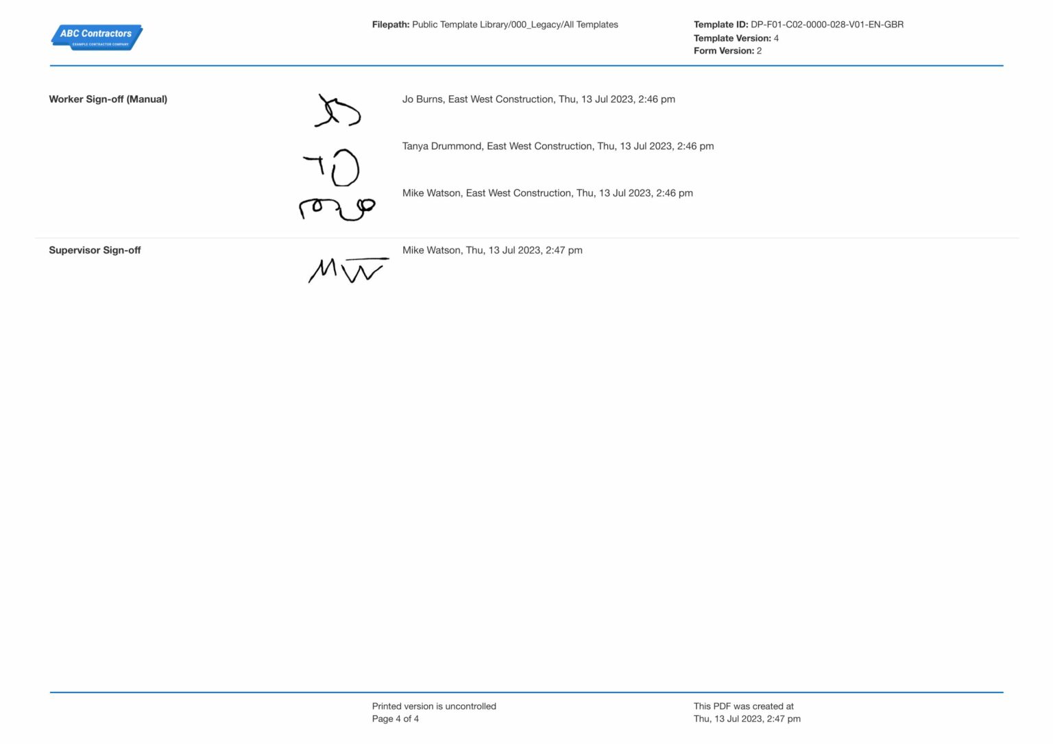Risk Assessment Method Statement (RAMS) template: get it free
