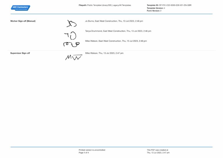 Risk Assessment Method Statement (RAMS) template: get it free