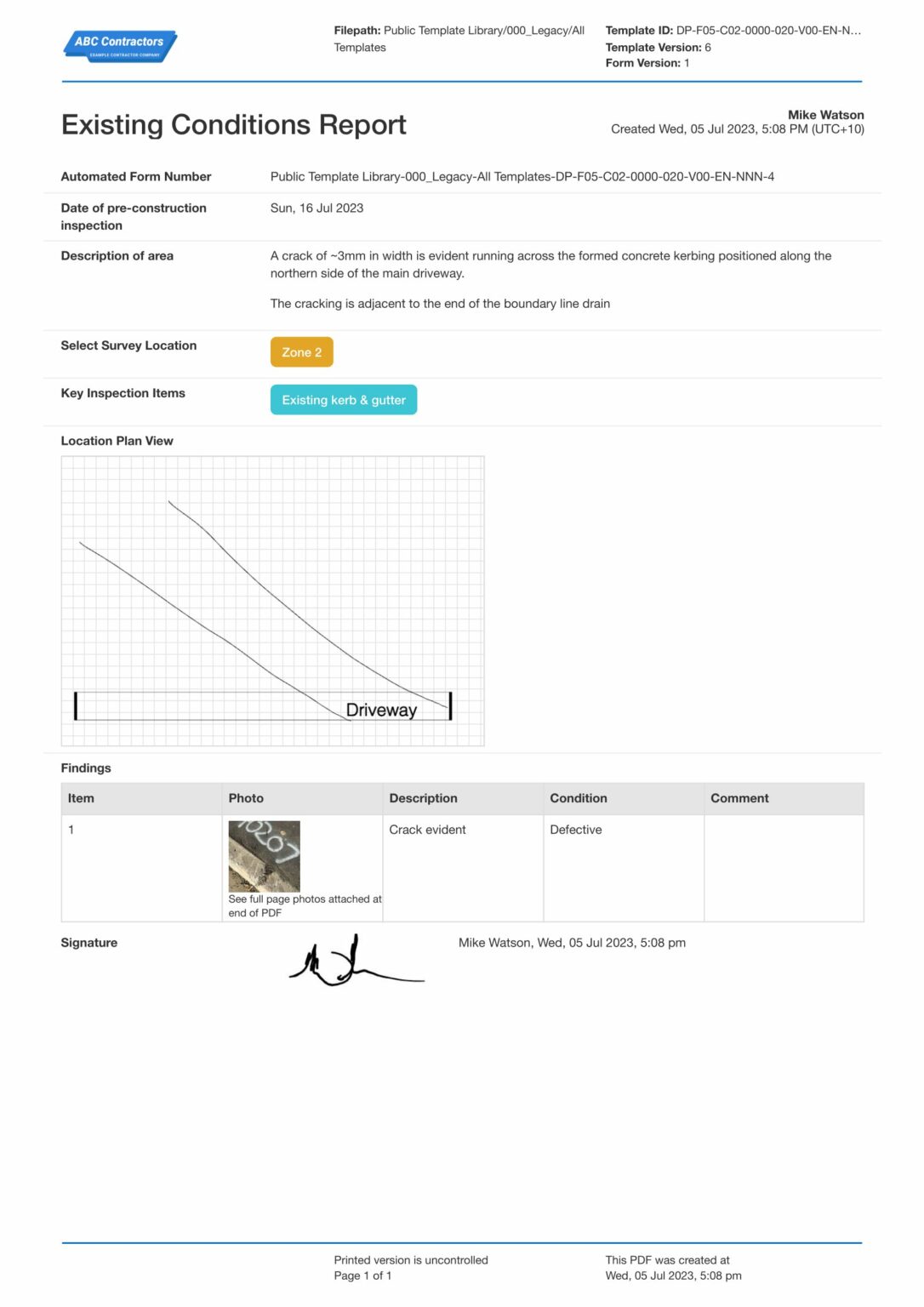 Existing Conditions Construction: why do you need it?