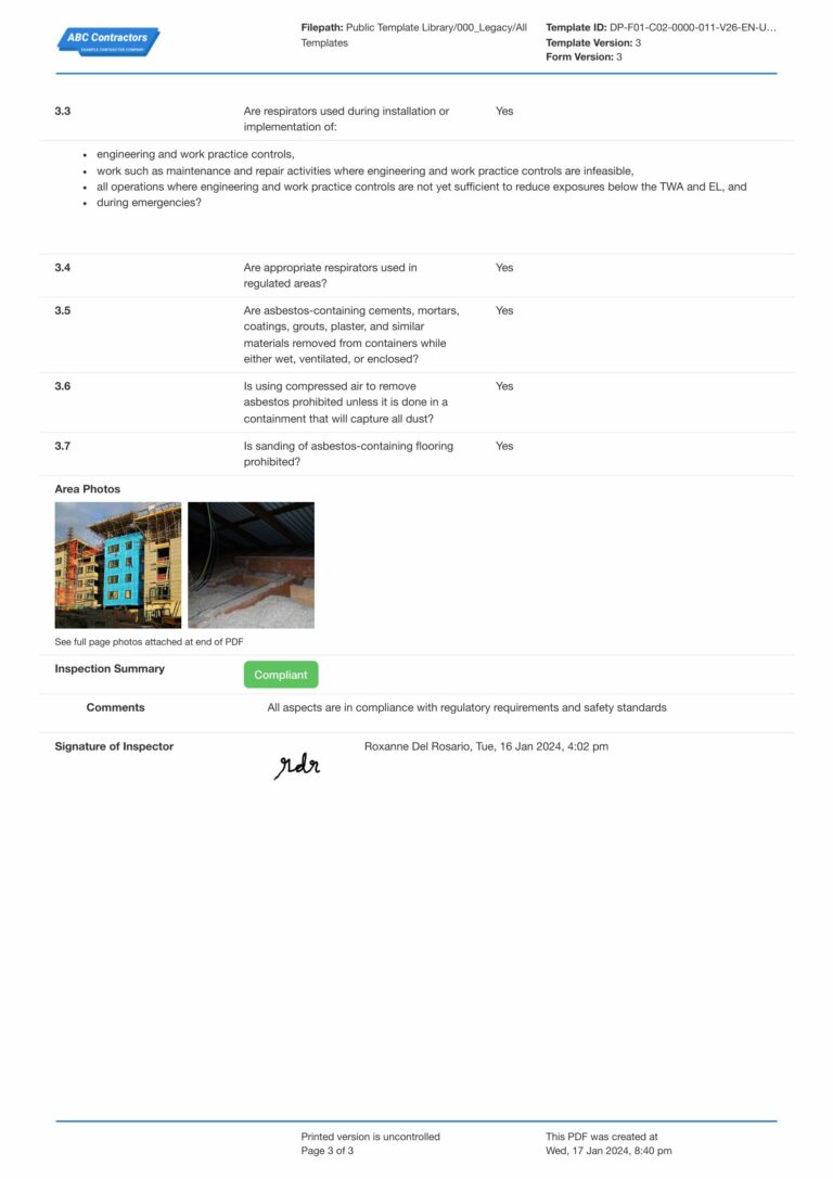 OSHA Asbestos Exposure Limits: Complying with Requirements