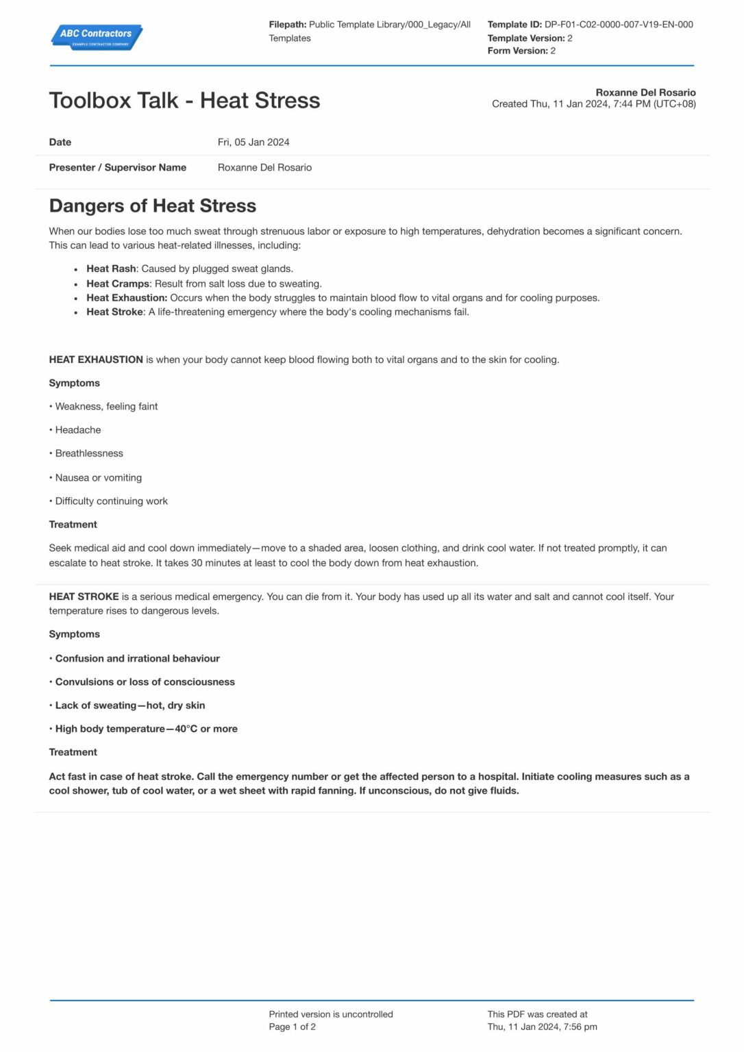 Heat Stress Awareness How To Increase Workplace Awareness
