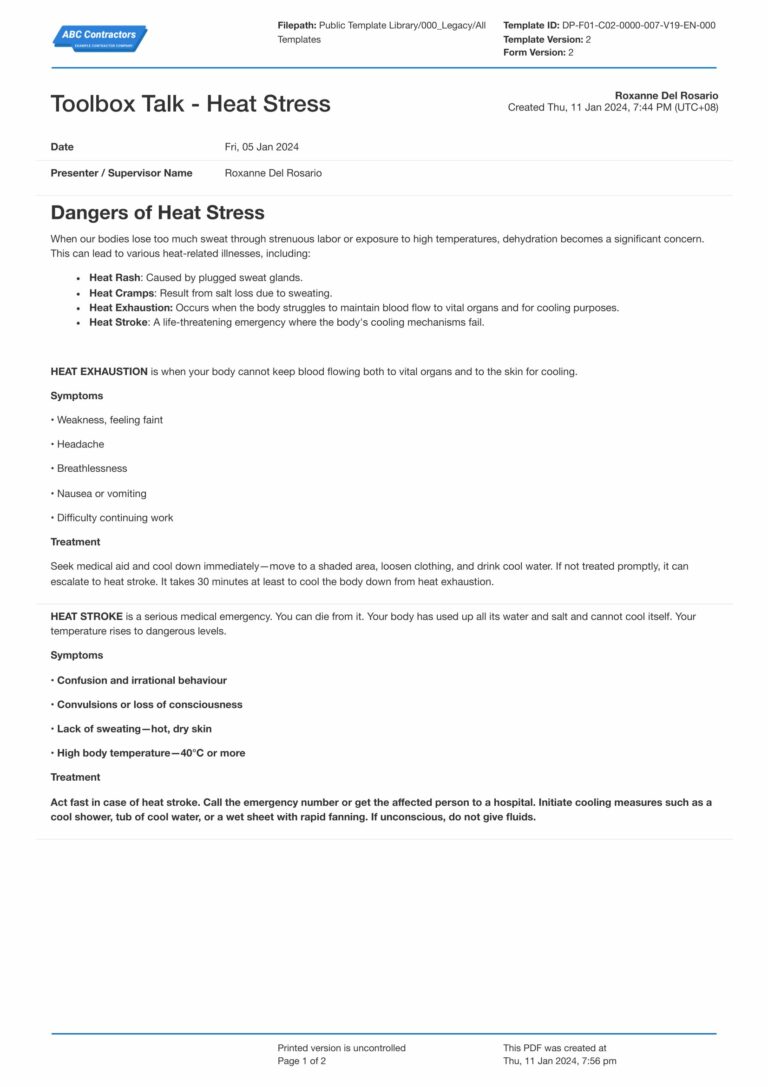 Heat Stress Hazards and Control Measures: What to Know
