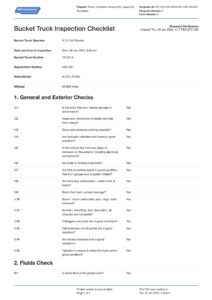 OSHA Bucket Truck Inspection Requirements: A Complete Guide