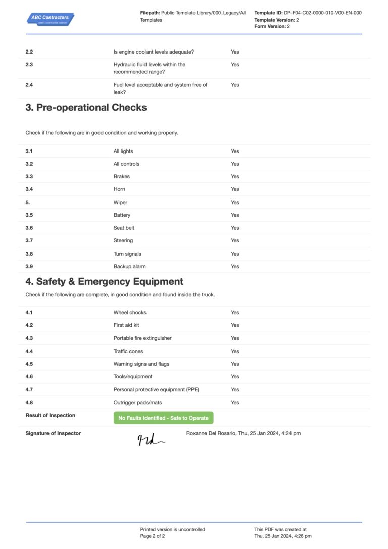 OSHA Bucket Truck Inspection Requirements: A Complete Guide
