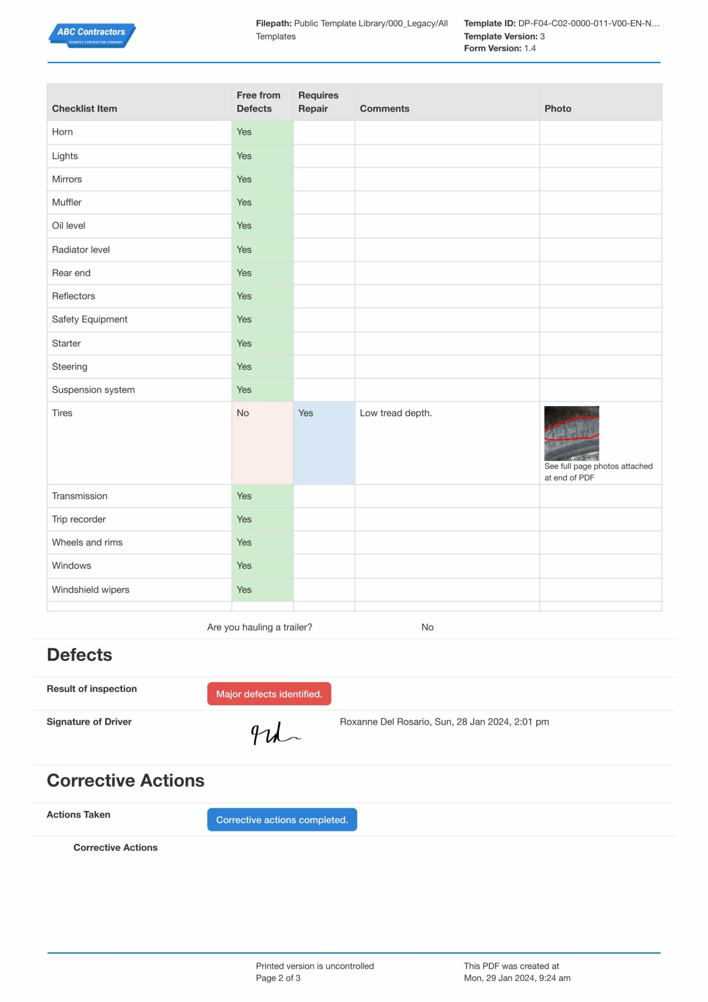 How to Fill Out a Driver Vehicle Inspection Report