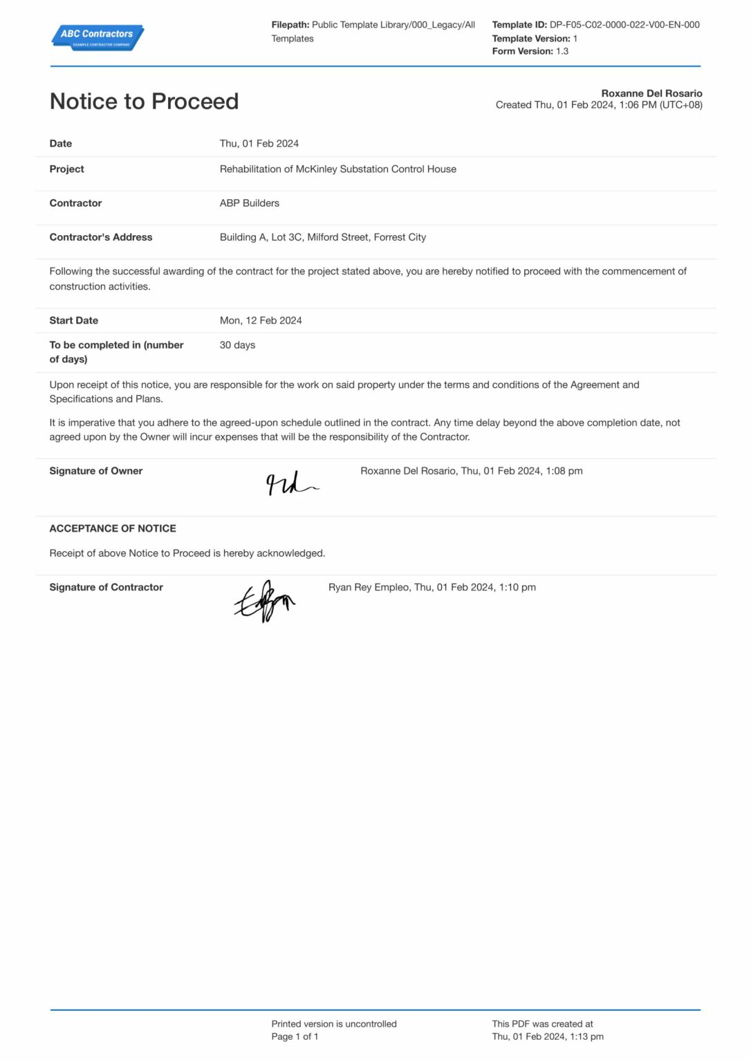 Notice to Proceed in Construction: Everything You Need to Know