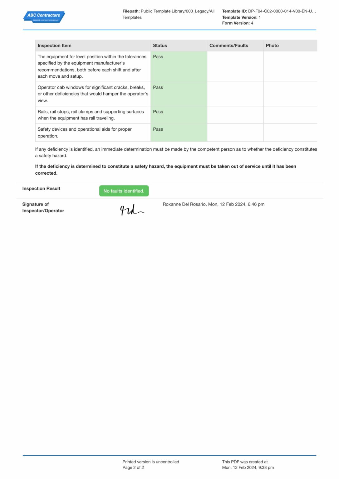 OSHA Crane Inspection Requirements: Keep OSHA compliant