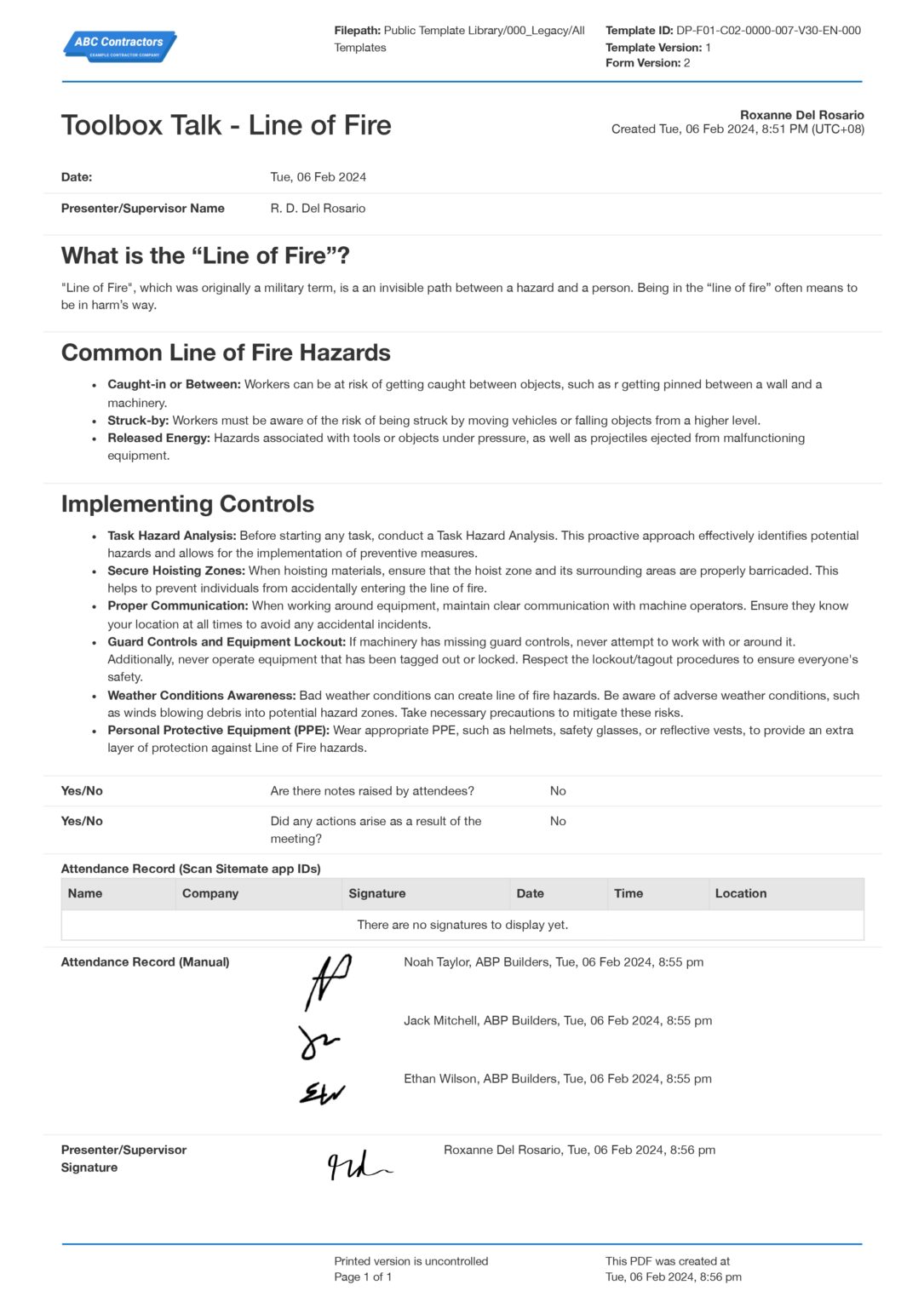 What is Line of Fire in the Workplace?
