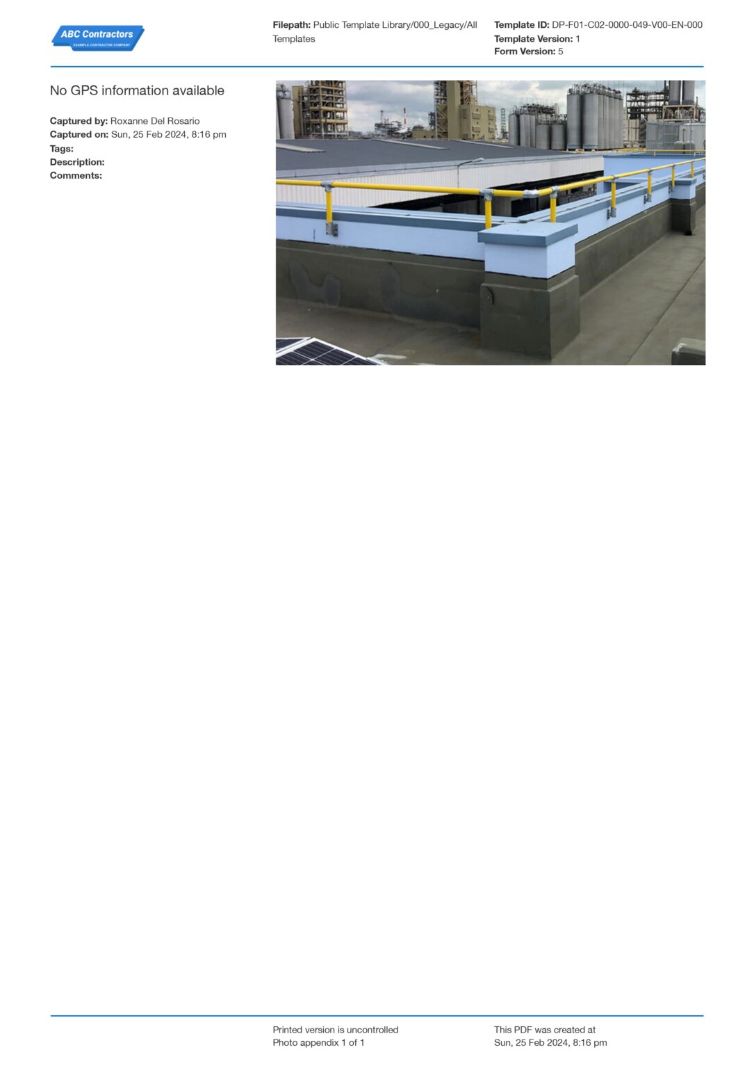 Fall Protection Plan Example: follow these safety recommendations