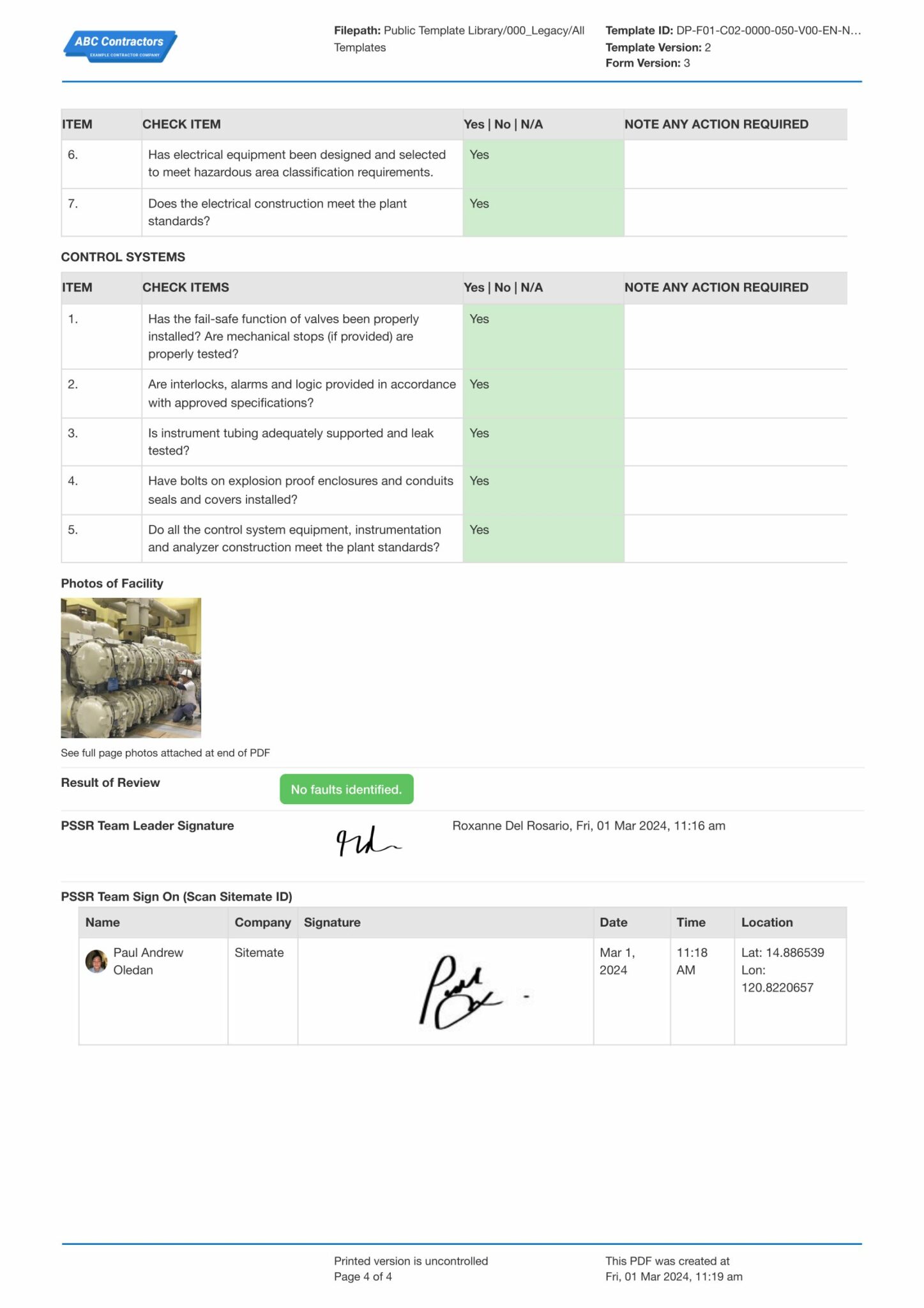 Pre-Startup Safety Review Procedure: Requirements Explained