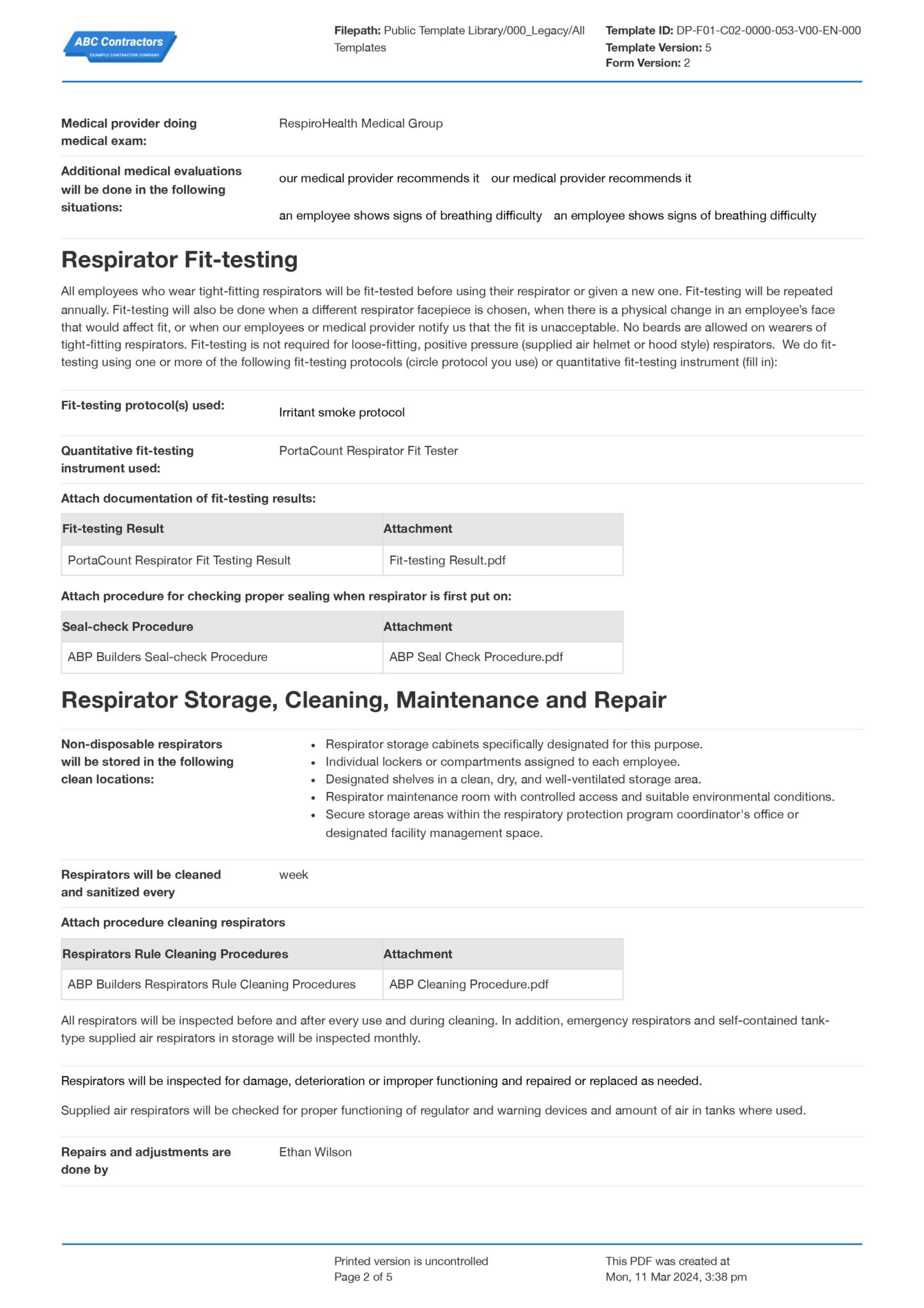 Respiratory Protection PPE: A Guide to Different Types and Uses