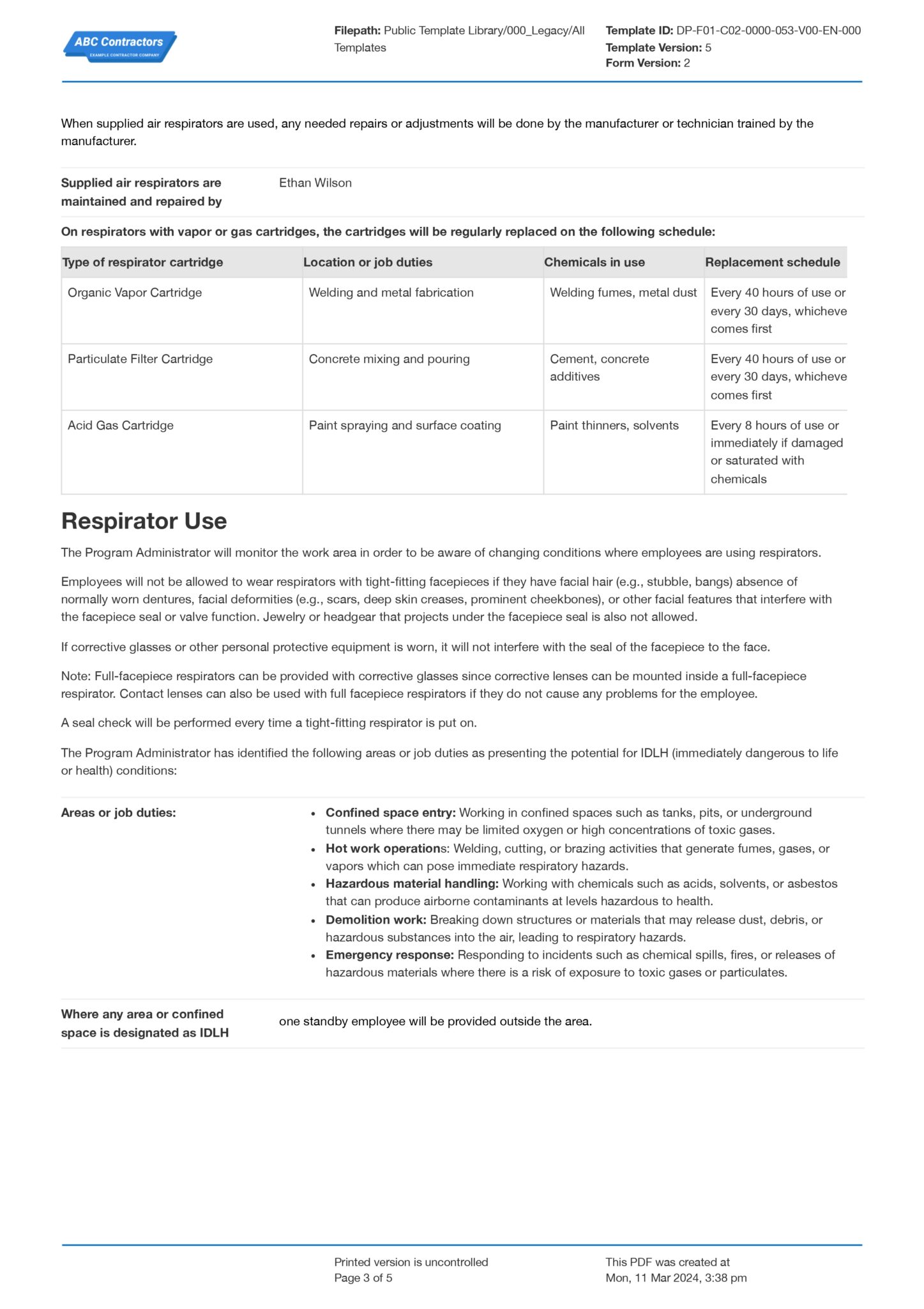 Respiratory Protection PPE: A Guide to Different Types and Uses