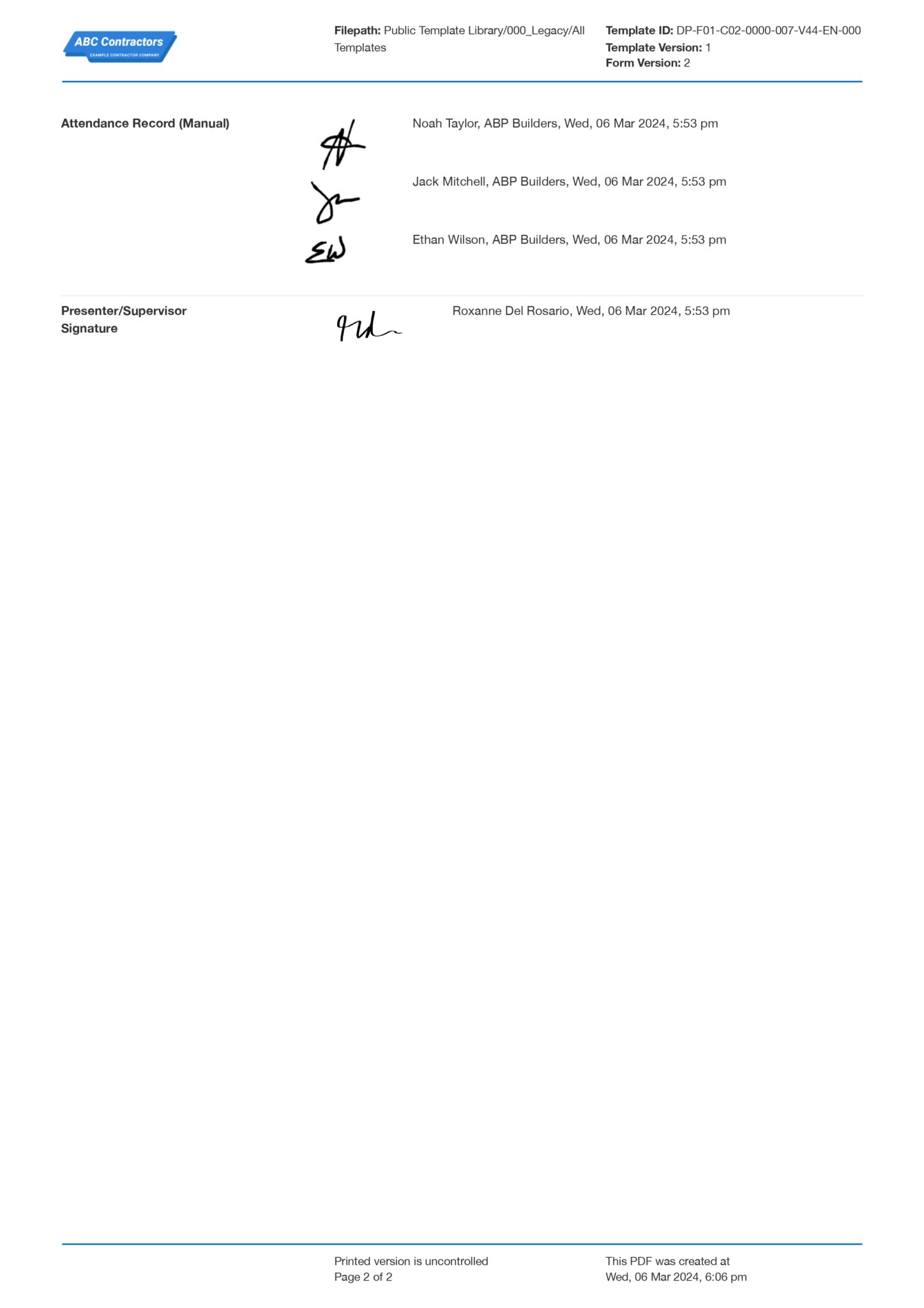 Concrete Safety Toolbox Talk Template: Smarter Than PDF