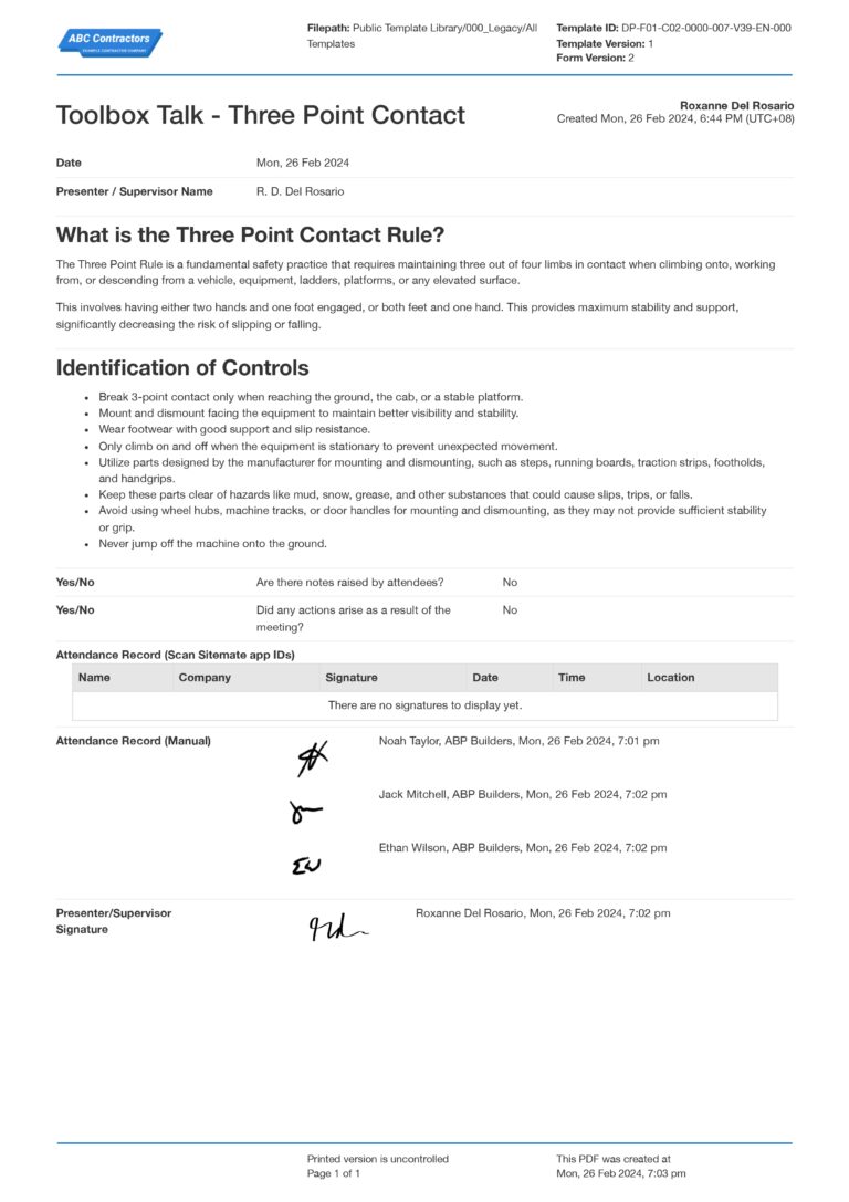 3 Points of Contact OSHA: Essential Requirements Explained