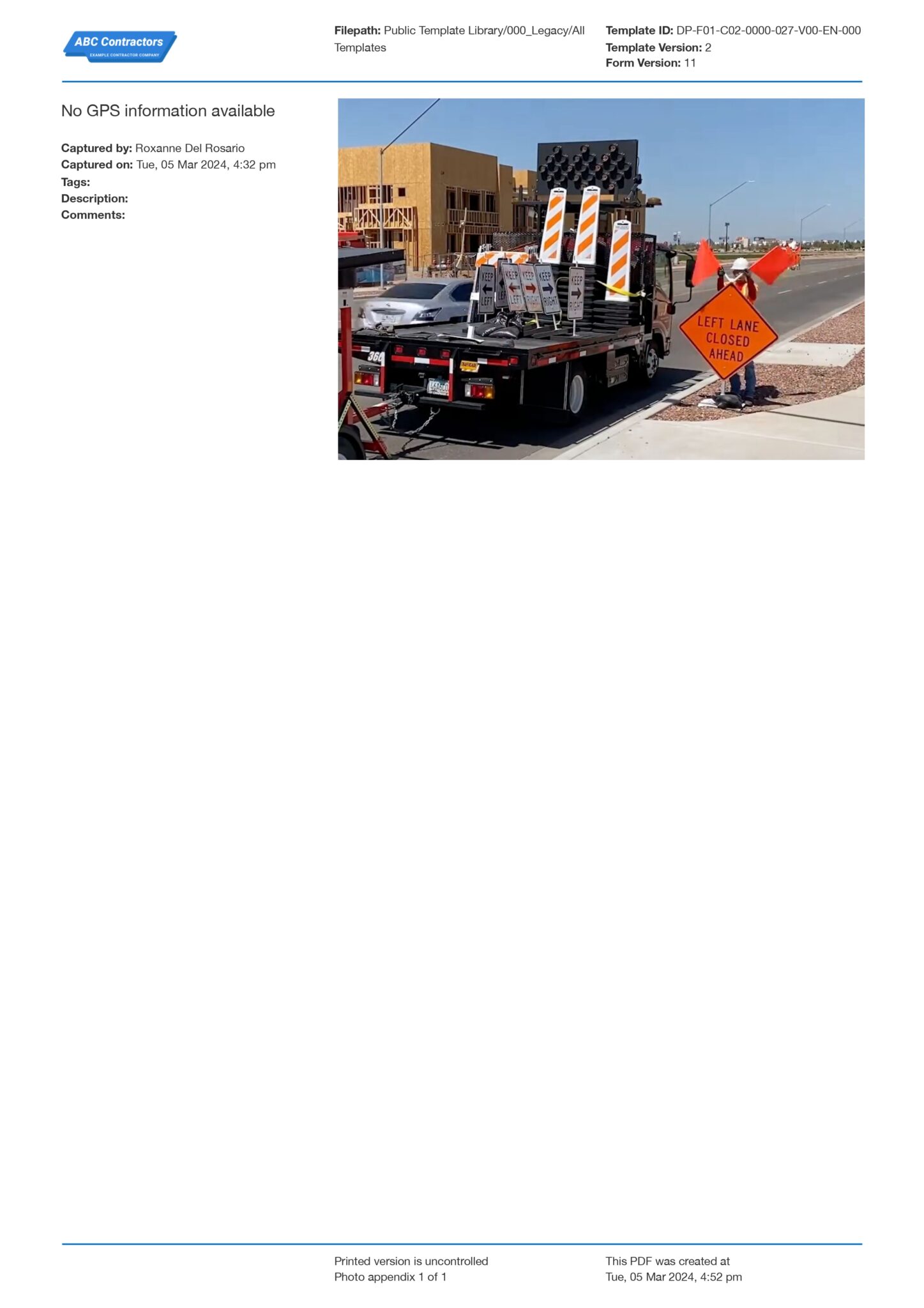 Sample Traffic Management Plan: What should your plan look like?